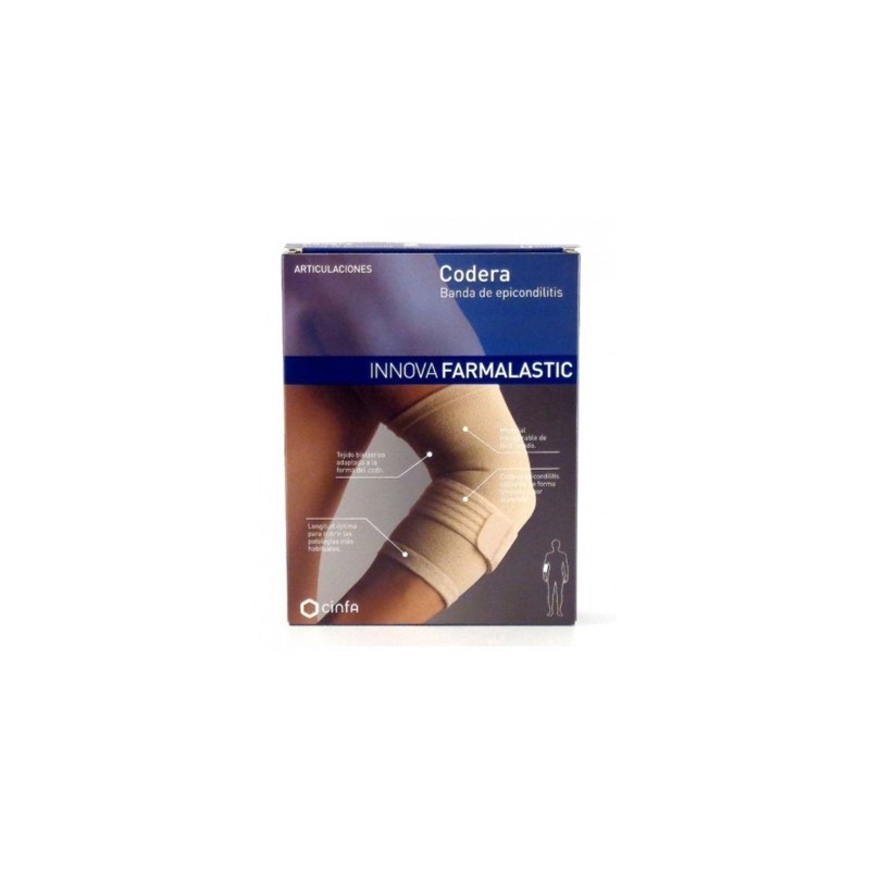 Comprar Farmalastic Innova Elbow Band Epicondylitis Contour T- Med Bege ...